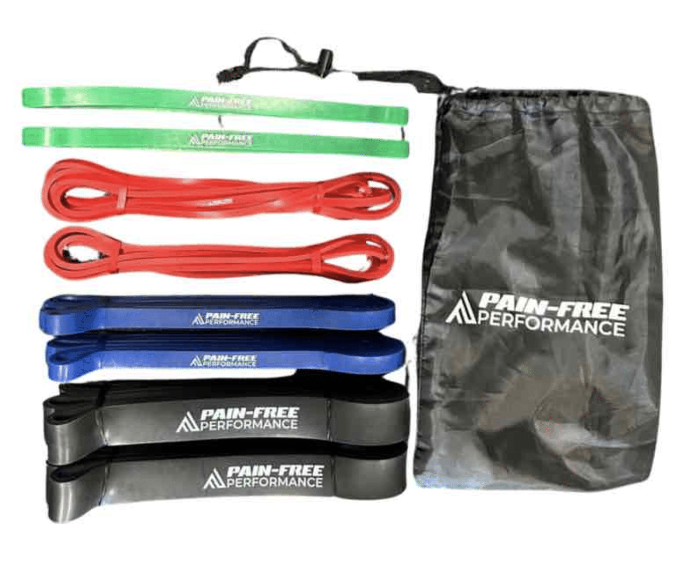PPSC Official Resistance Band Set (8 Total) - Pain Free Training